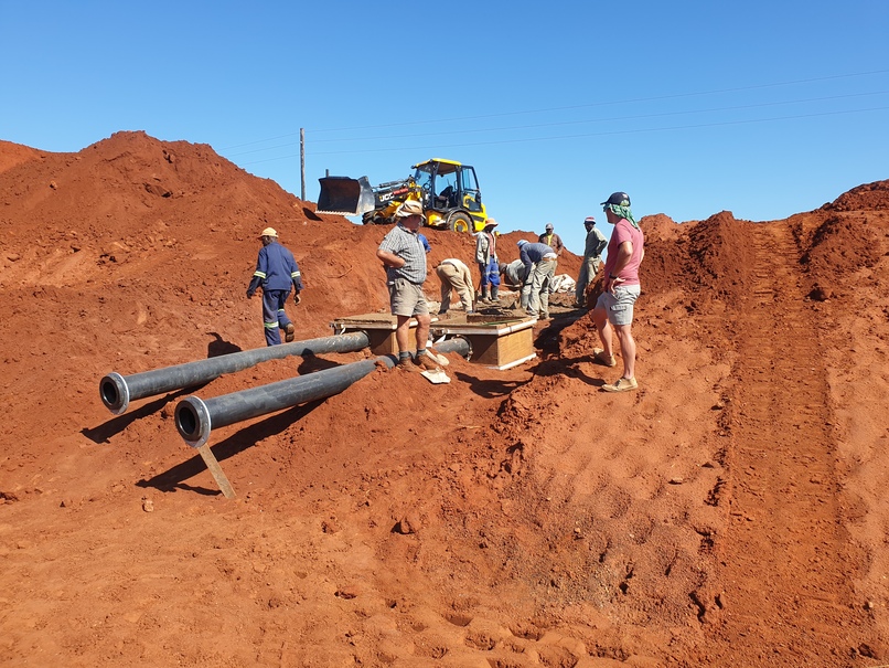 HDPE Pipes and Mechanical Fastening - Badger Linings